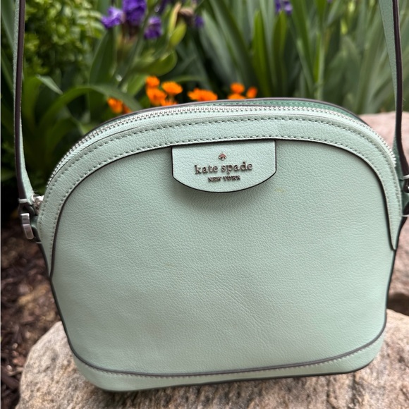 kate spade | Bags | Kate Spade Sylvia Dome Purse Crossbody Spring ...